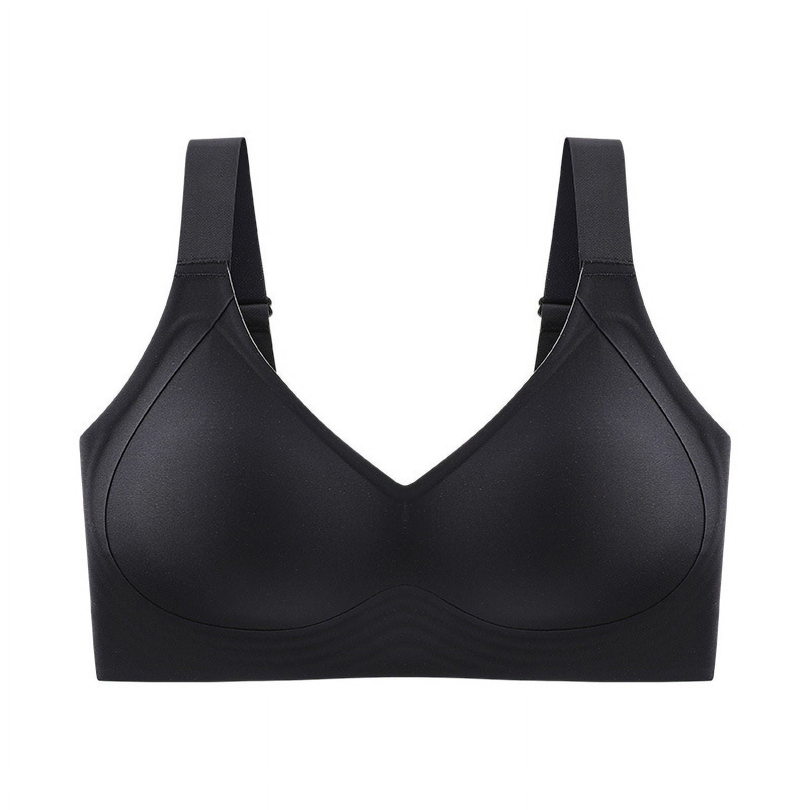 2026 Push UP Bra for Women Seamless Plus Size Bras Thin Cup Wireless ...