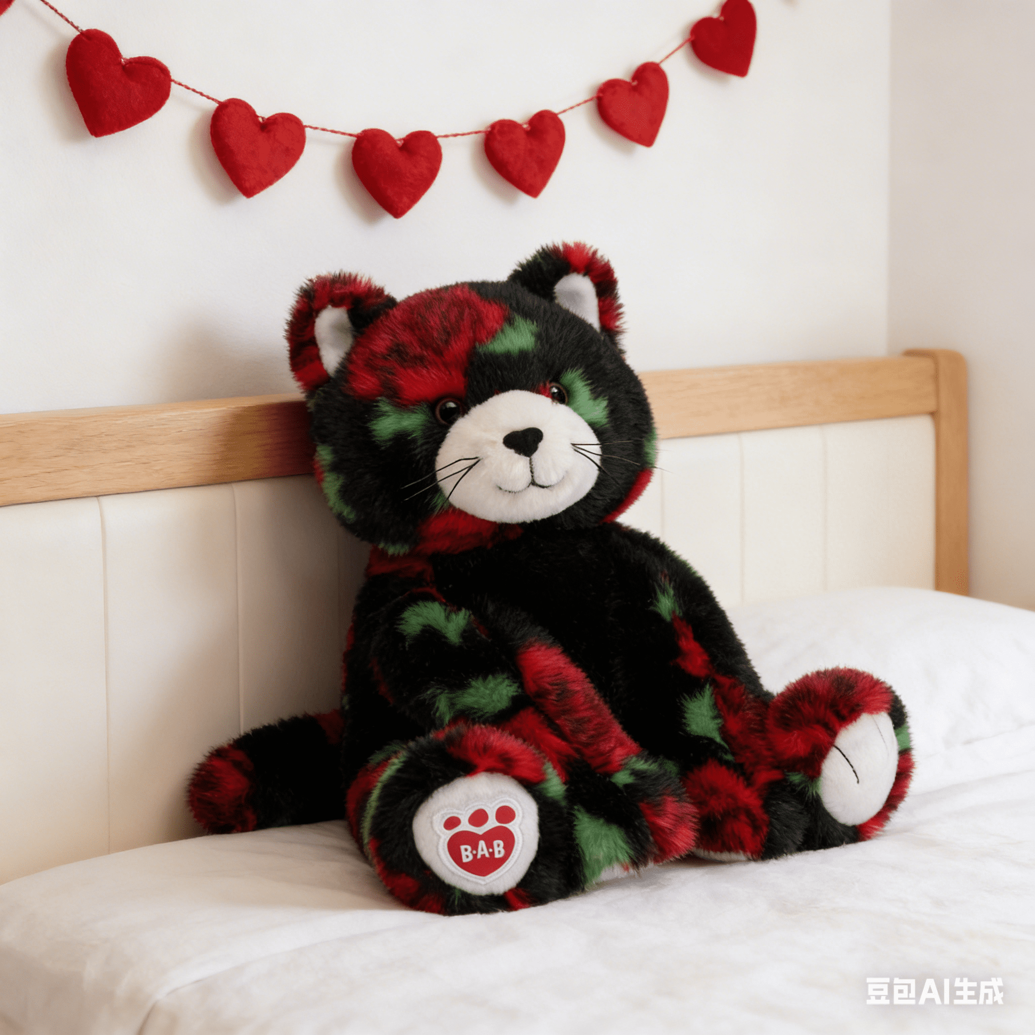 2026 Red Rose Kitty Soft Toy Plush Figure Toy Valentines Gifts for Him ...