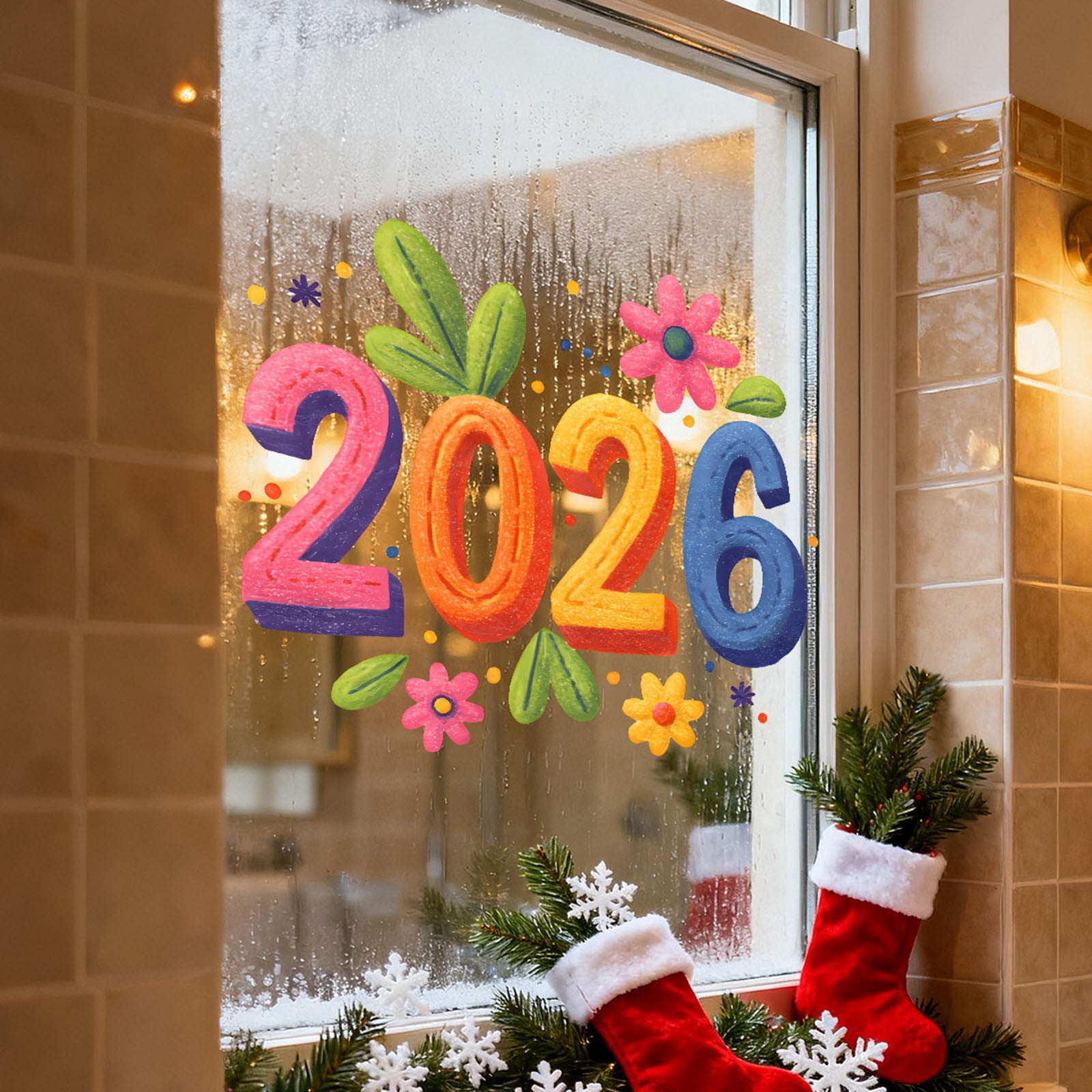 2026 Removable Window Clings - Electrostatic Reusable Window Decal for ...