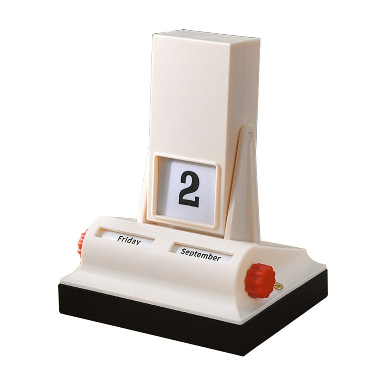 2026 Retro Style Flip Perpetual Calendar, Rotating Calendar With Month ...