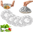 2026 Reusable Aluminum Foil Food Covers, Universal Stretchable Lids for ...