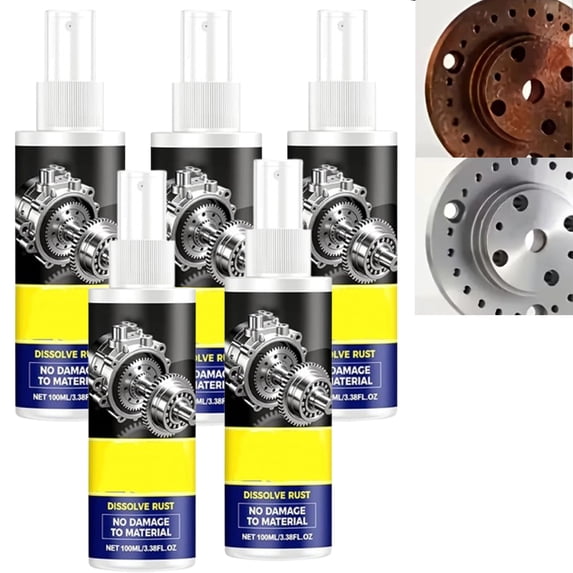 2026 Rust Remover Spray for Metal, Multipurpose Rust Stain Remover ...