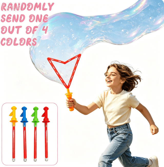 2026 Safe Non-Toxic Bubble Sword - Giant Bubbles for Outdoor, Random ...