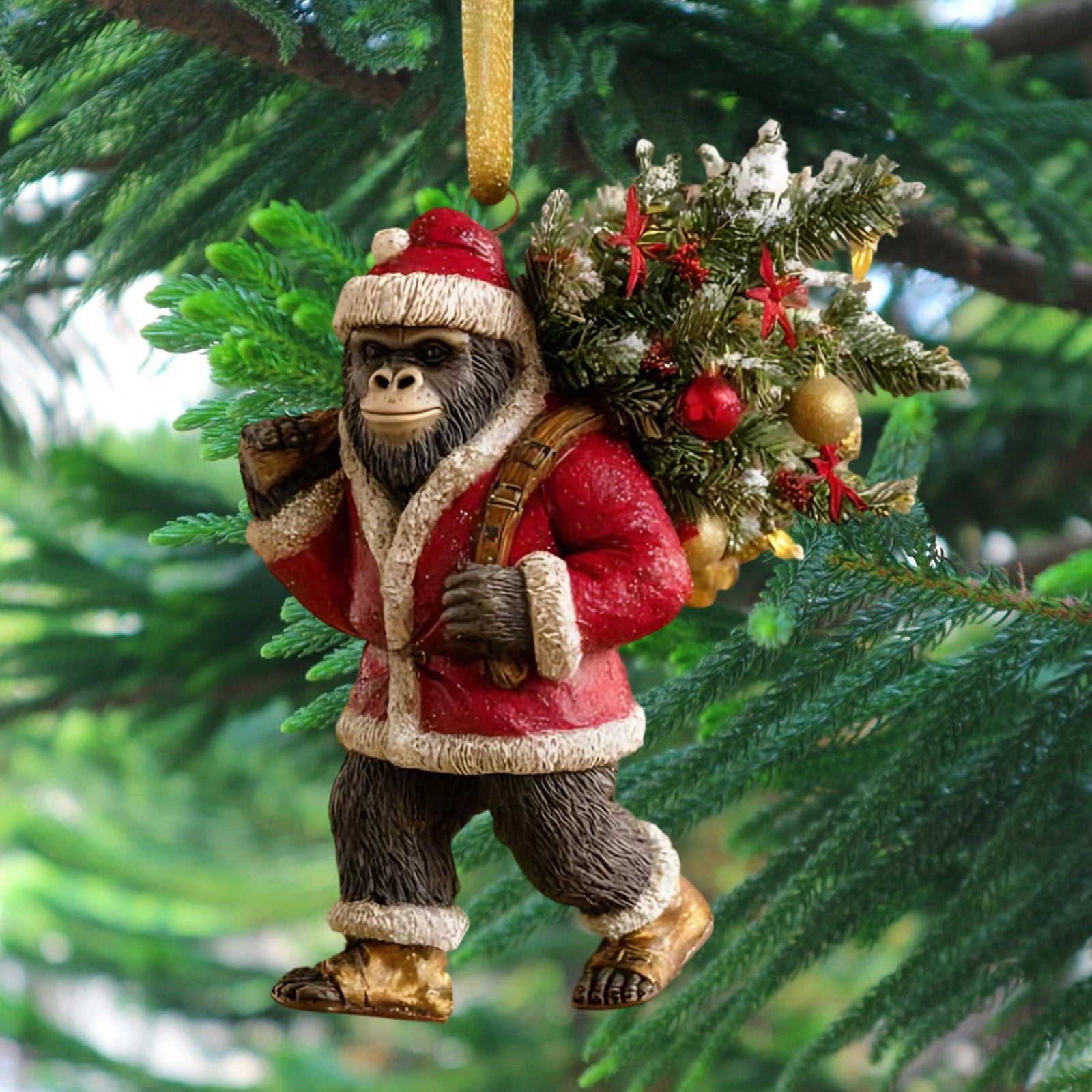 2026 Sasquatch Christmas or nament - Folklore Horror Themed Holiday ...