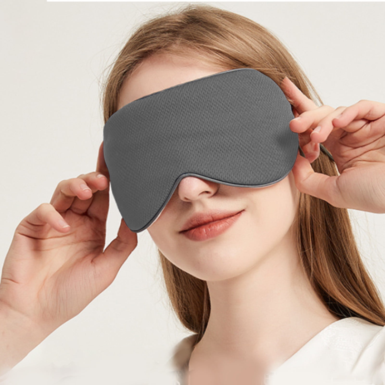 2026 Satin Both Sides Sleep Eye Mask - 1Pcs Silk Like Sleeping Masks ...