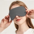 2026 Satin Both Sides Sleep Eye Mask - 1Pcs Silk Like Sleeping Masks ...