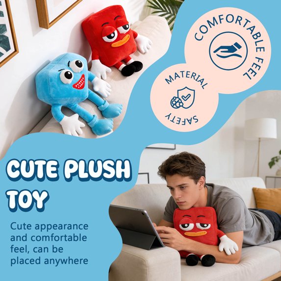 2026 Save The Shapes Diamond Plush,Cute Save The Shapes Collectible ...