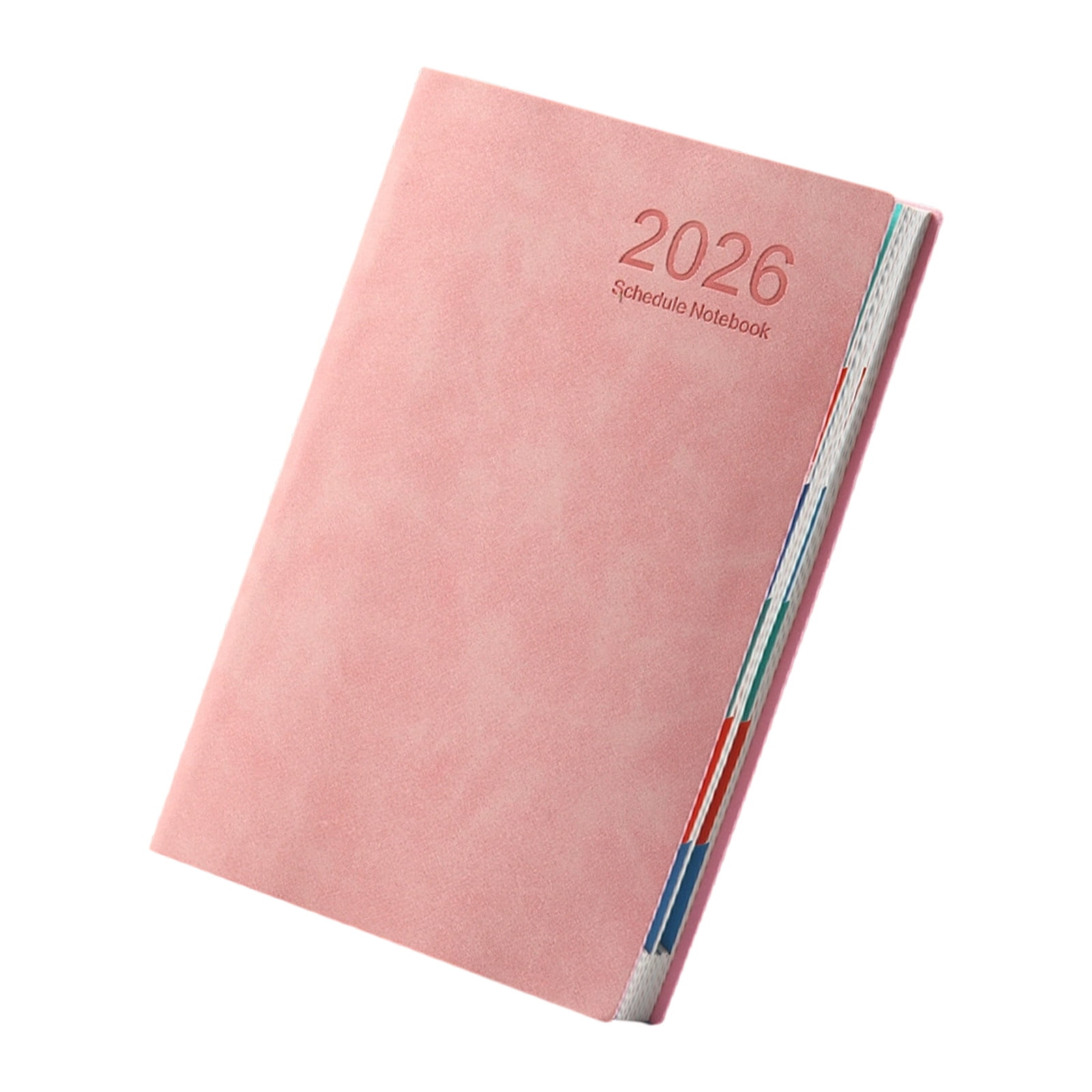 2026 Schedule Notebook 365-Day Journaling Notebooks PU Cover Calendar ...