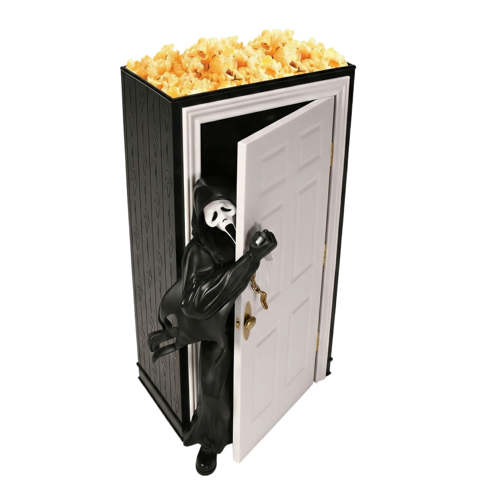 2026 Scream 7 Ghostface Popcorn Bucket, Out Door Horror Mask Snack Bowl ...