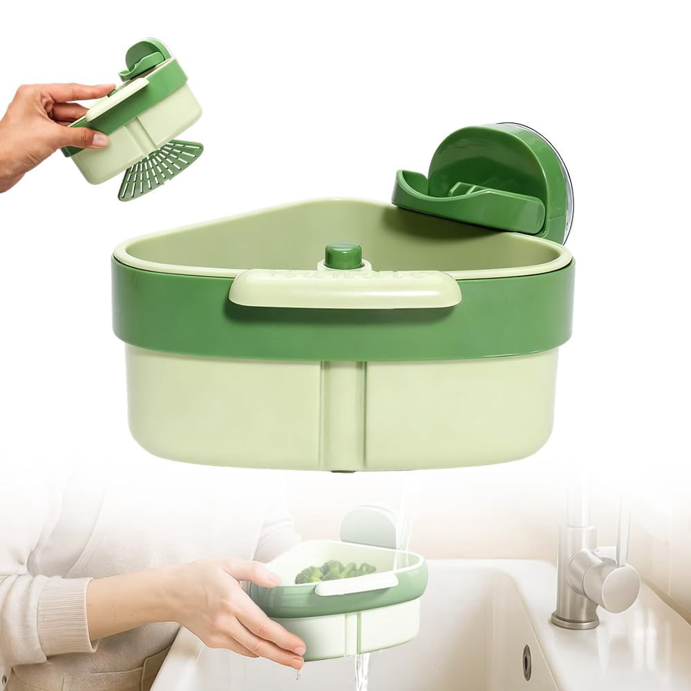 2026 Self-Cleaning Kitchen Sink Food Waste Catcher Faucet Hanging,Press ...