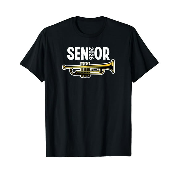 2026 Senior Trumpet Player Band Class Marching Band T-Shirt - Walmart.com