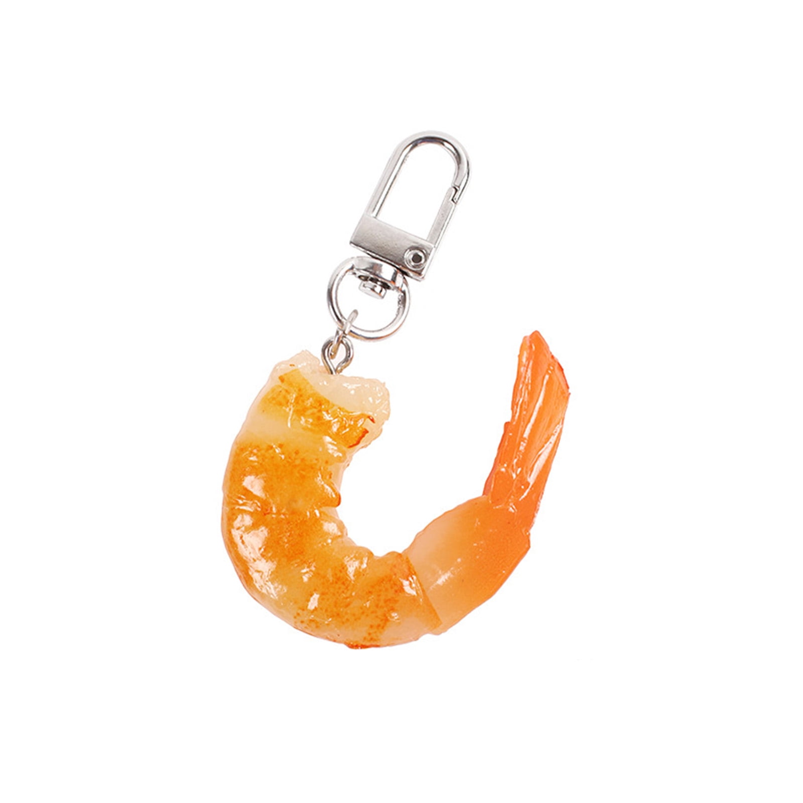 2026 Simulated Shrimp Keychain, Highly Realistic Look With Metal Clasp ...