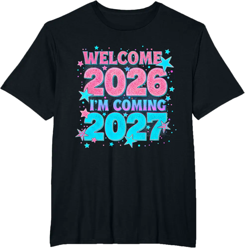 2026 Six Seven Meme Graphic Fun New Year Countdown Celebration Unisex T-Shirt up to size 5XL ...