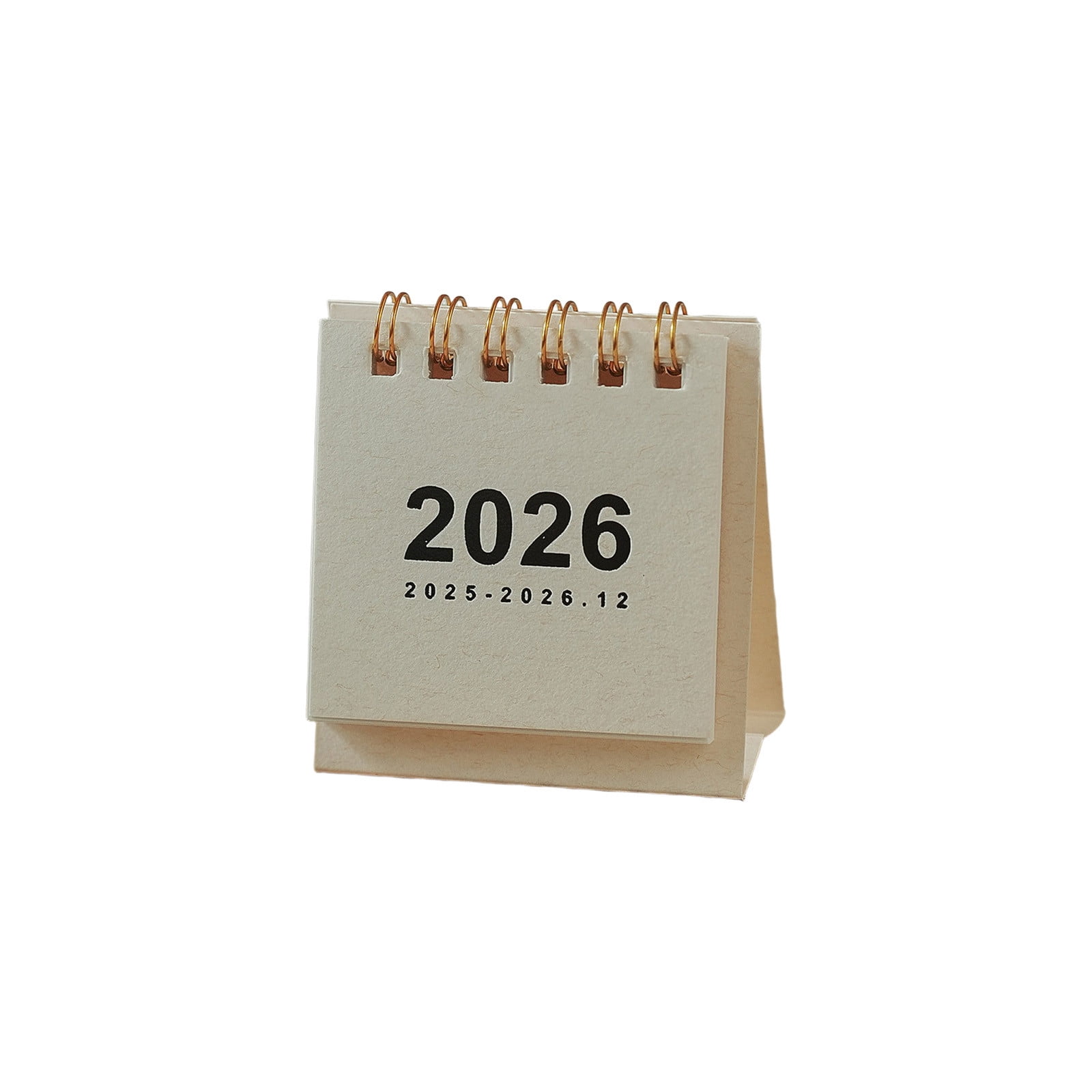 2026 Small Desk Calendar Vintage Mini Small Calendar Desktop Ornament ...