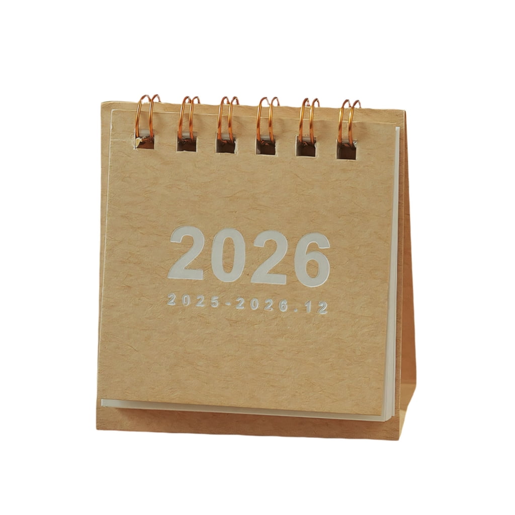 2026 Desk Calendar 18 Month from Jul 2025 to Dec 2026 For Notes ...