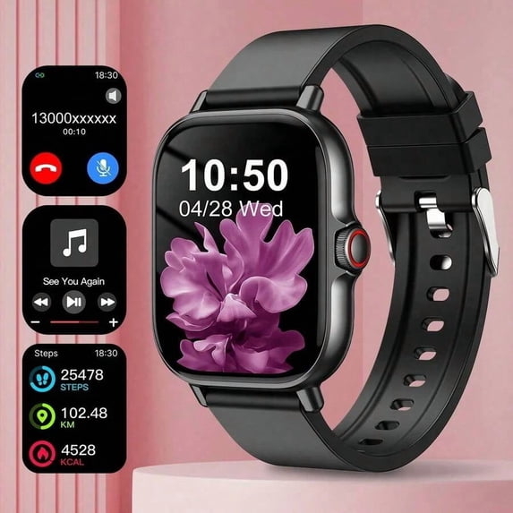 2026 Smart Watch: Make/Answer Calls, Message Alerts, Custom Dial, Full ...
