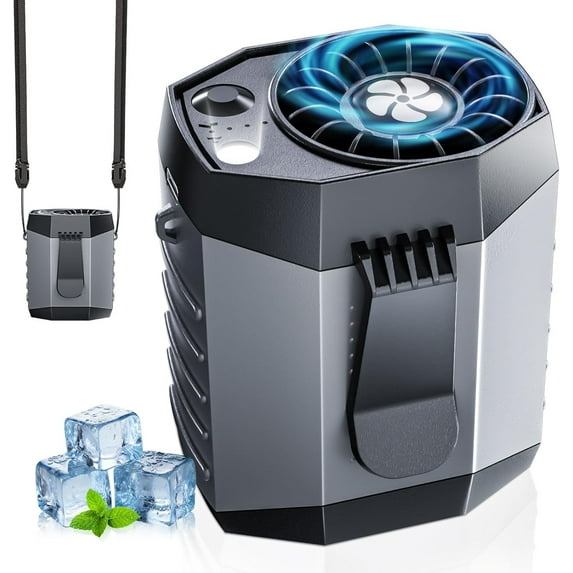 2026 Smrt Portble Rechrgeble Fn with LED Light & 25H Runtime, 4-Speed ...