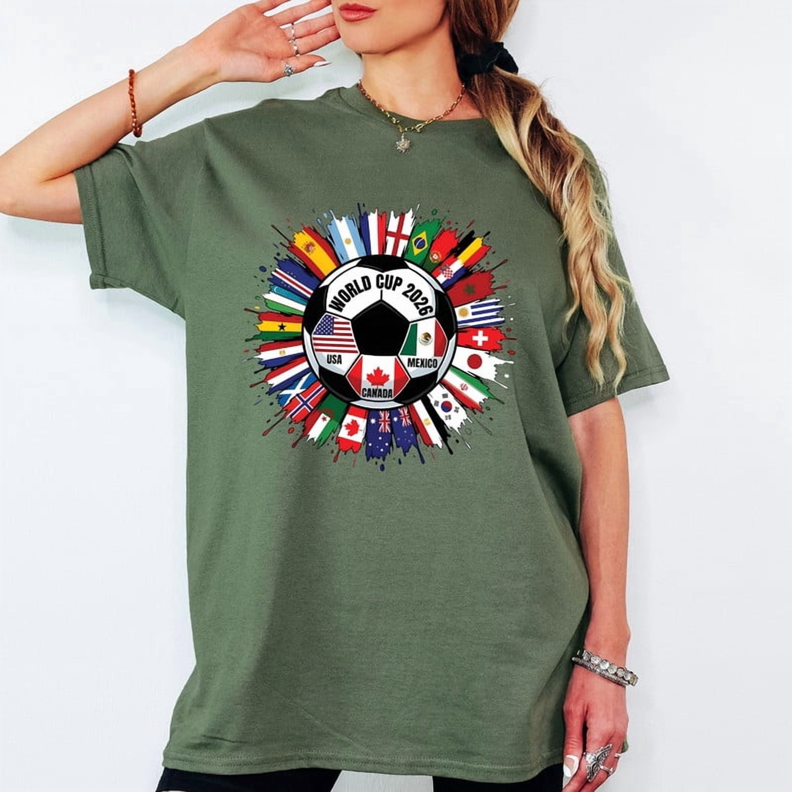 2026 Soccer Cup Shirt, Soccer World Tournament T-Shirt, International ...