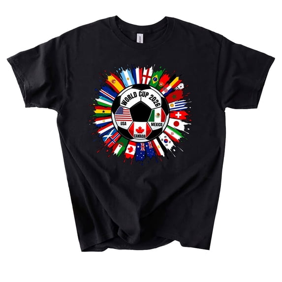 2026 Soccer Cup T-Shirt, Soccer World Tournament T-shirt, International ...