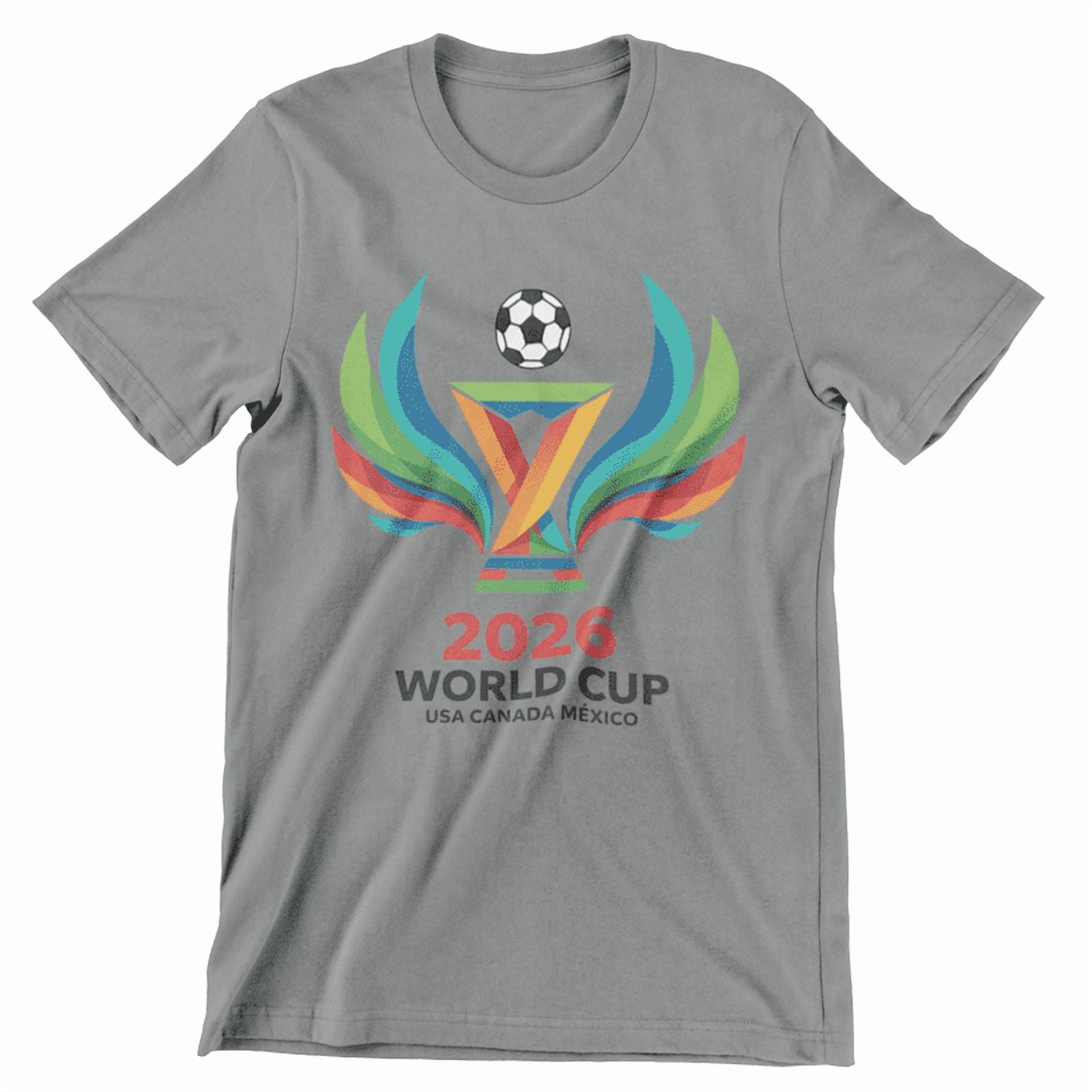 2026 Soccer Fan Graphic T-Shirt for Men & Women, International Football ...