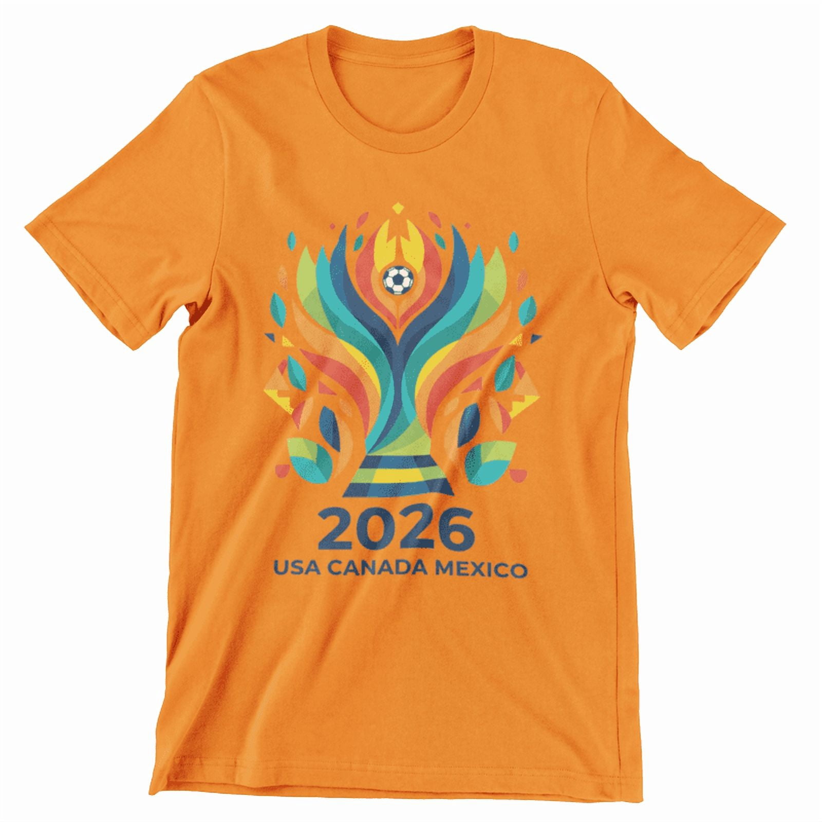 2026 Soccer Fan Graphic T-Shirt for Men & Women, USA Canada Mexico ...