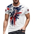 2026 Soccer Game Day England Lion Graphic Jersey, Men’s Crew Neck Short ...
