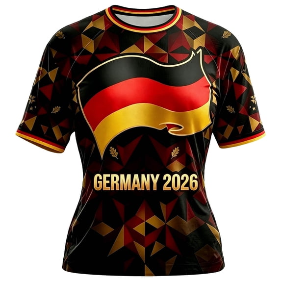 2026 Soccer Game Shirts for Women National Soccer Fan Shirts with Eagle ...