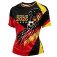 2026 Soccer Game Shirts for Women National Soccer Fan Shirts with Eagle ...