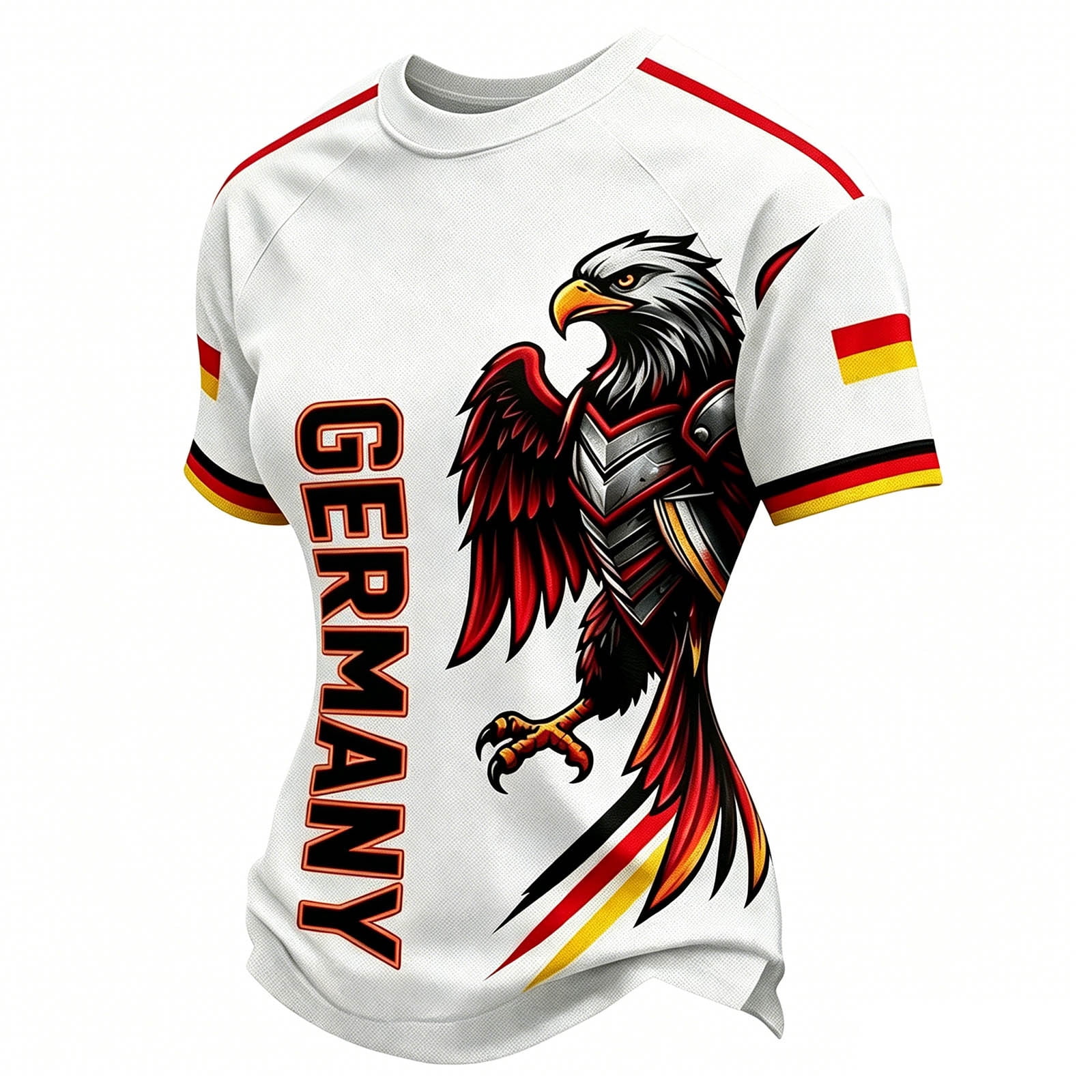 2026 Soccer Game Shirts for Women National Soccer Fan Shirts with Eagle ...
