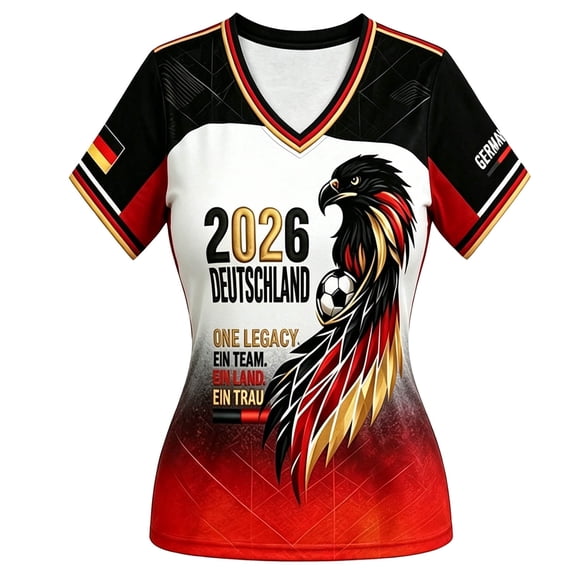 2026 Soccer Game Jersey Shirts for Women National Jersey Soccer Fan ...