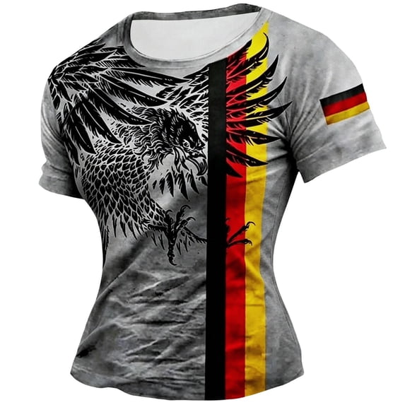 2026 Soccer Game Shirts for Women National Soccer Fan Shirts with Eagle ...