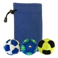 2026 Soccer Hacky Footbag Sacks - 32-Panel Spiral Pellet Filled Footbag ...