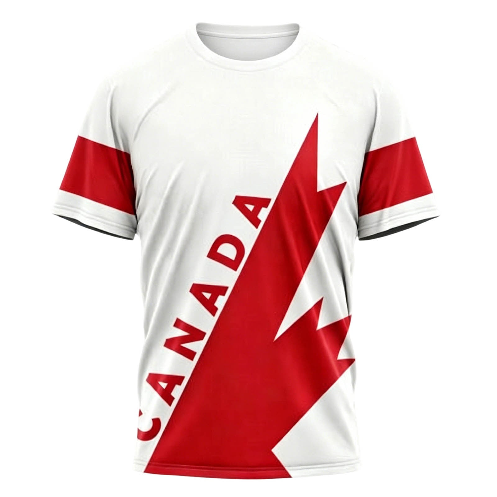 2026 Soccer Inspired Athletic Tee, Bold Diagonal Text & Color Block Fan ...