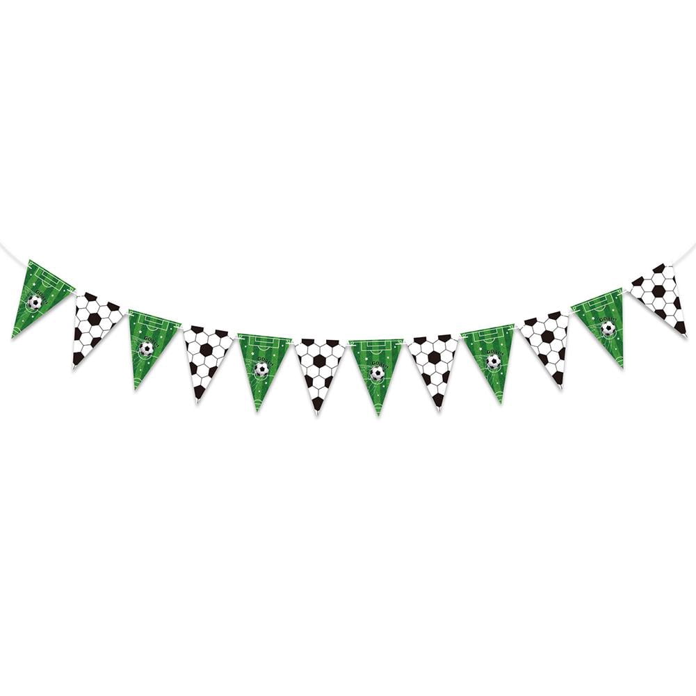 2026 Soccer Themed Party Decorations Kit, Banner Bunting Garland ...