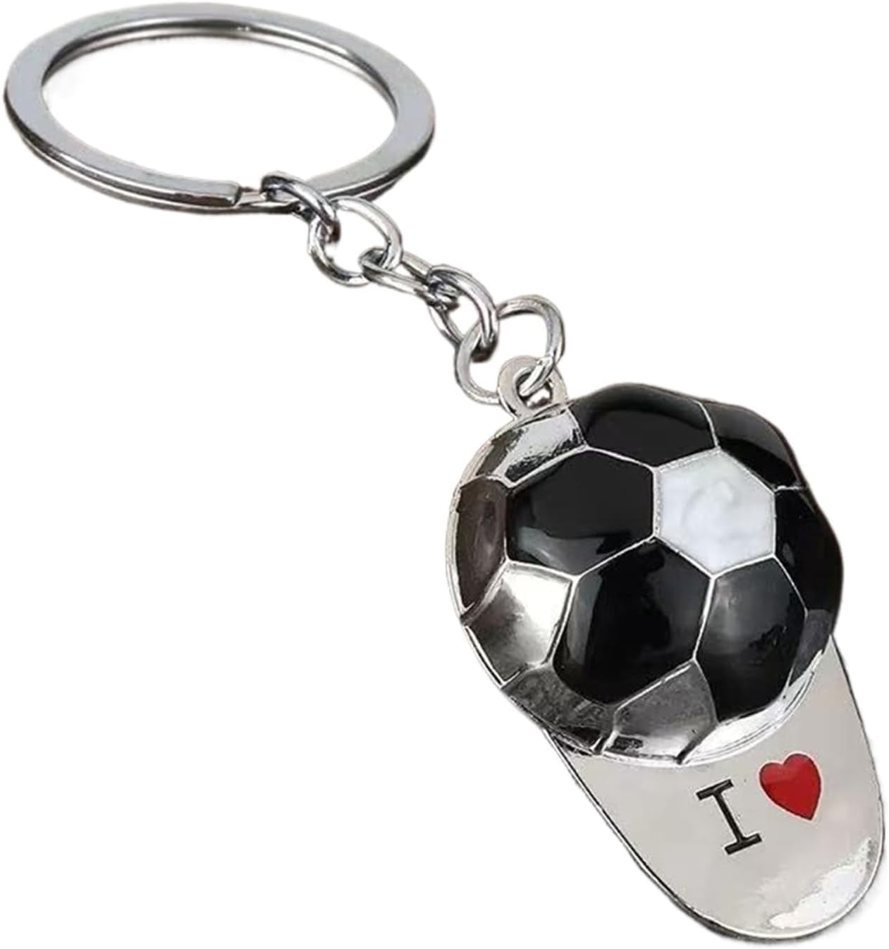 2026 Soccer World Cup Keychain, Football Cap Style Metal Key Ring ...