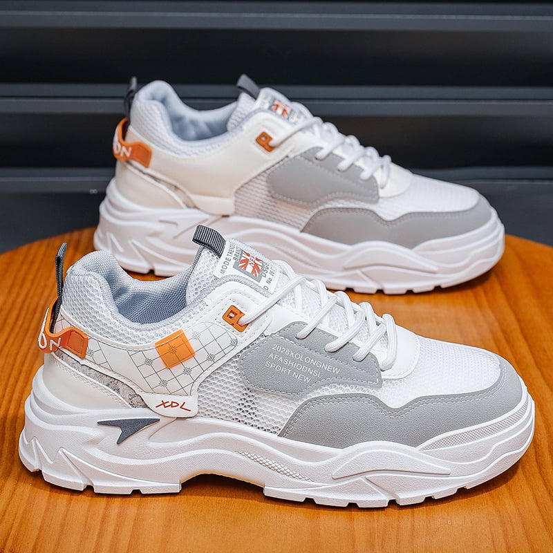 2026 Spring Summer Men's Mesh Casual Shoes Hollow Breathable Fashion ...