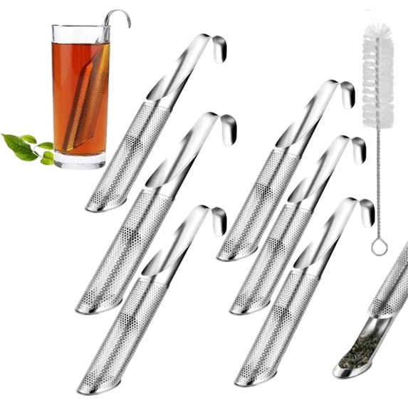 2026 Stainless Steel Tea Diffuser, Upgraded Tea Pipe Infuser with ...