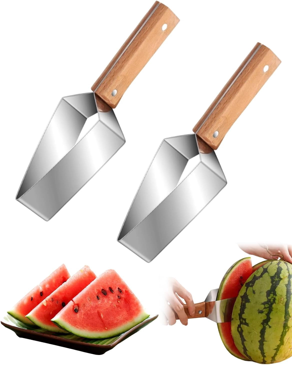 2026 Stainless Steel Watermelon Cutter & Slicer - Fruit Carving Knife ...