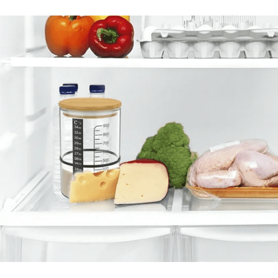 2026 Starter Jar Kit - Large Wide Mouth Sourdough Bread Jar with Marked ...