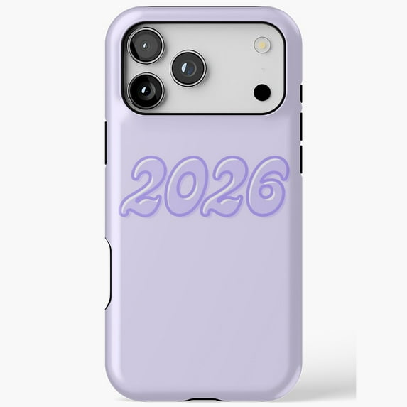 2026 Sticker Cute Aesthetic New Year iPhone Case 11 to 17 Pro Max ...