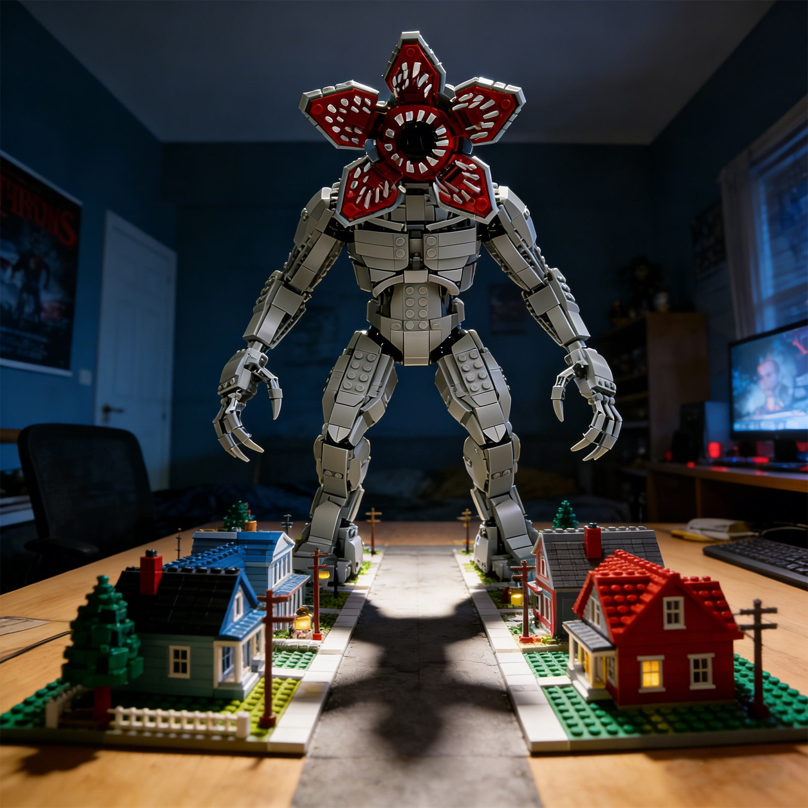 2026 Stranger Th-ings Demogorgans Action Figures Building Set,Classic ...