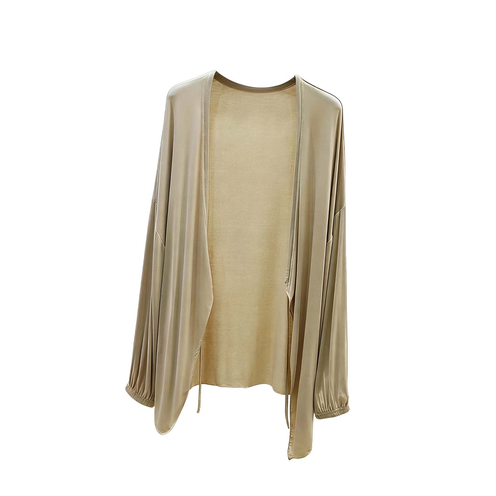 2026 Summer Cardigans for Women Lightwight Plus Size Long Sleeve V-Neck ...
