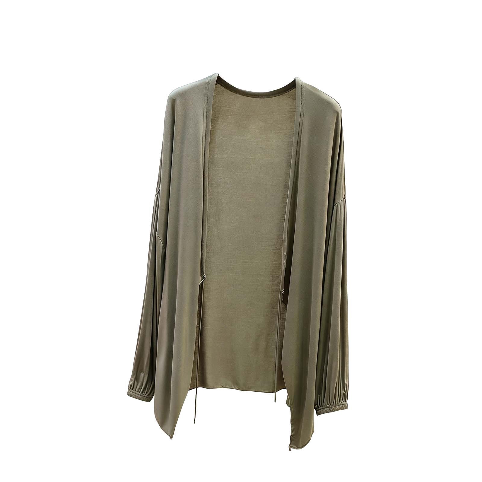 2026 Summer Cardigans for Women Lightwight Plus Size Long Sleeve V-Neck ...