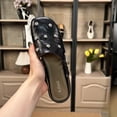 2026 Summer New Rivet Women's Toe-Covered Slippers, Mango-Toe ...