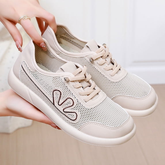 2026 Summer Old Cloth Shoes Women's Mesh Shoes Breathable Mesh Middle ...