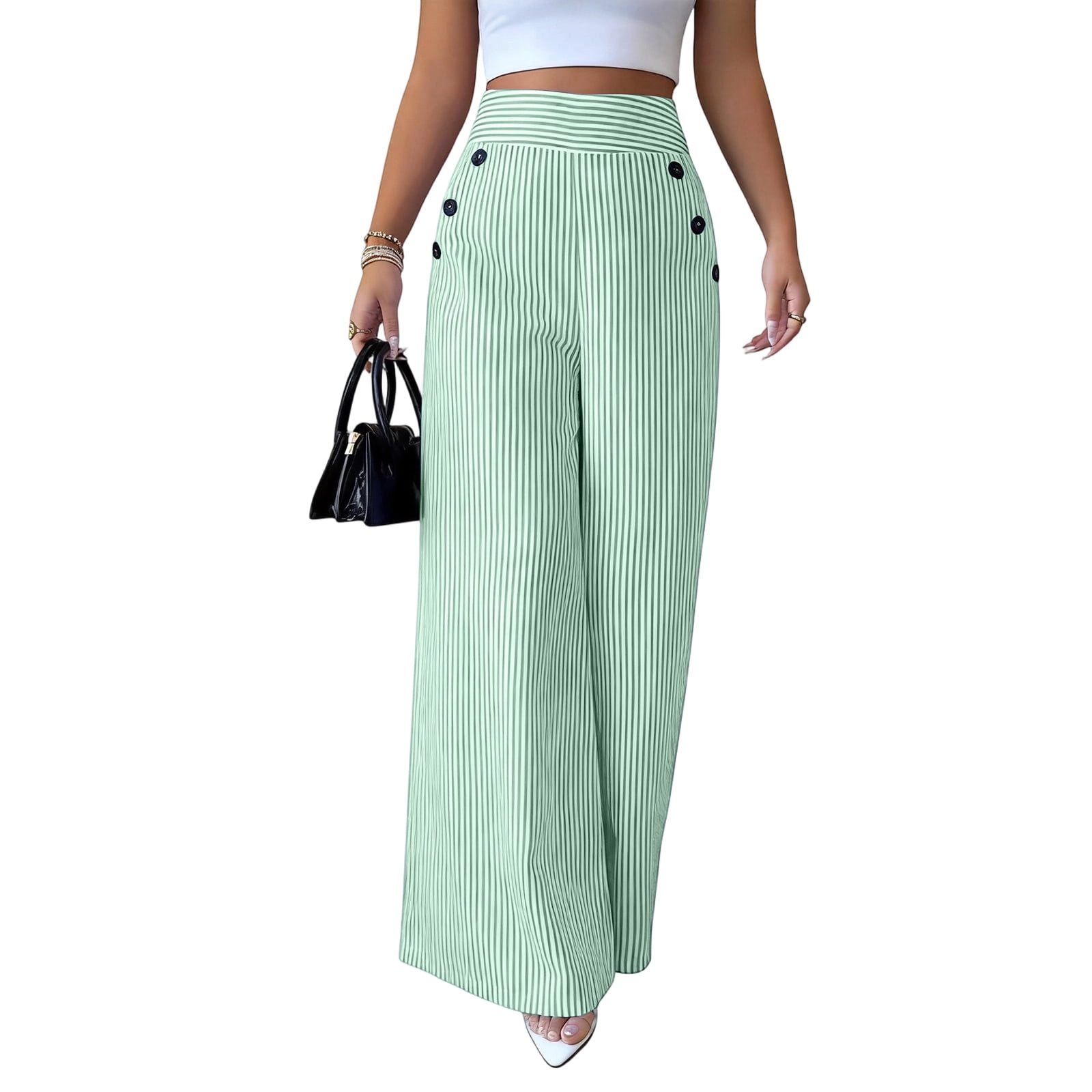 2026 Summer Wide Leg Womens Pants, Versatile Casual Pants for Women ...