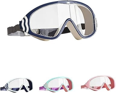 2026 Summer Wide View Water Pool Swimming Goggles, Children's Large ...