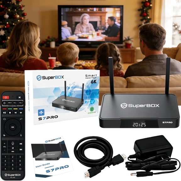 SuperBox S6 Max Premium Edition with Built-in Voice Control System ...