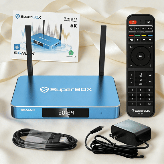 2026 Superbox S6 Max Smart Streaming Box 6K Resolution & Smooth ...