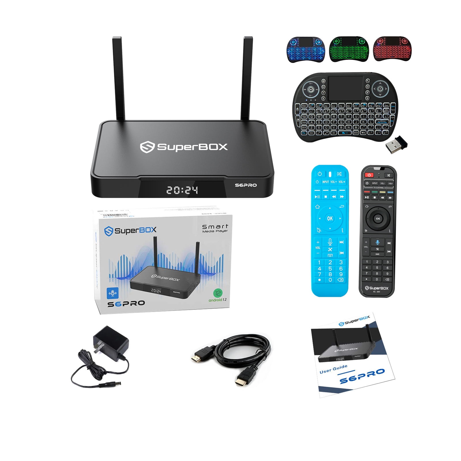 2026 Superbox S6 Pro Latest Version Smart Box with Voice Remote Mini ...